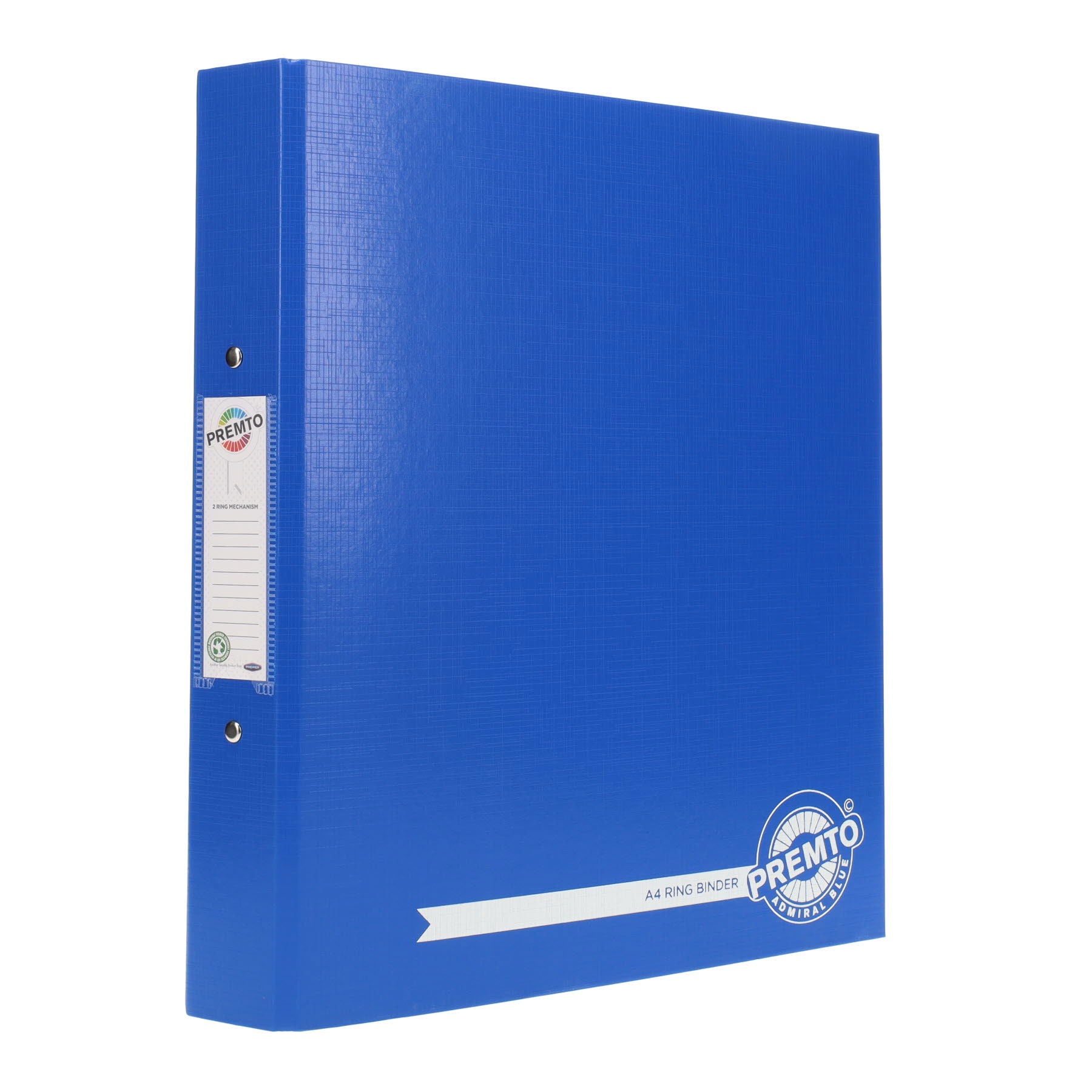 Premto Ring Binder - A4 - Admiral Blue – Write Away Stationery