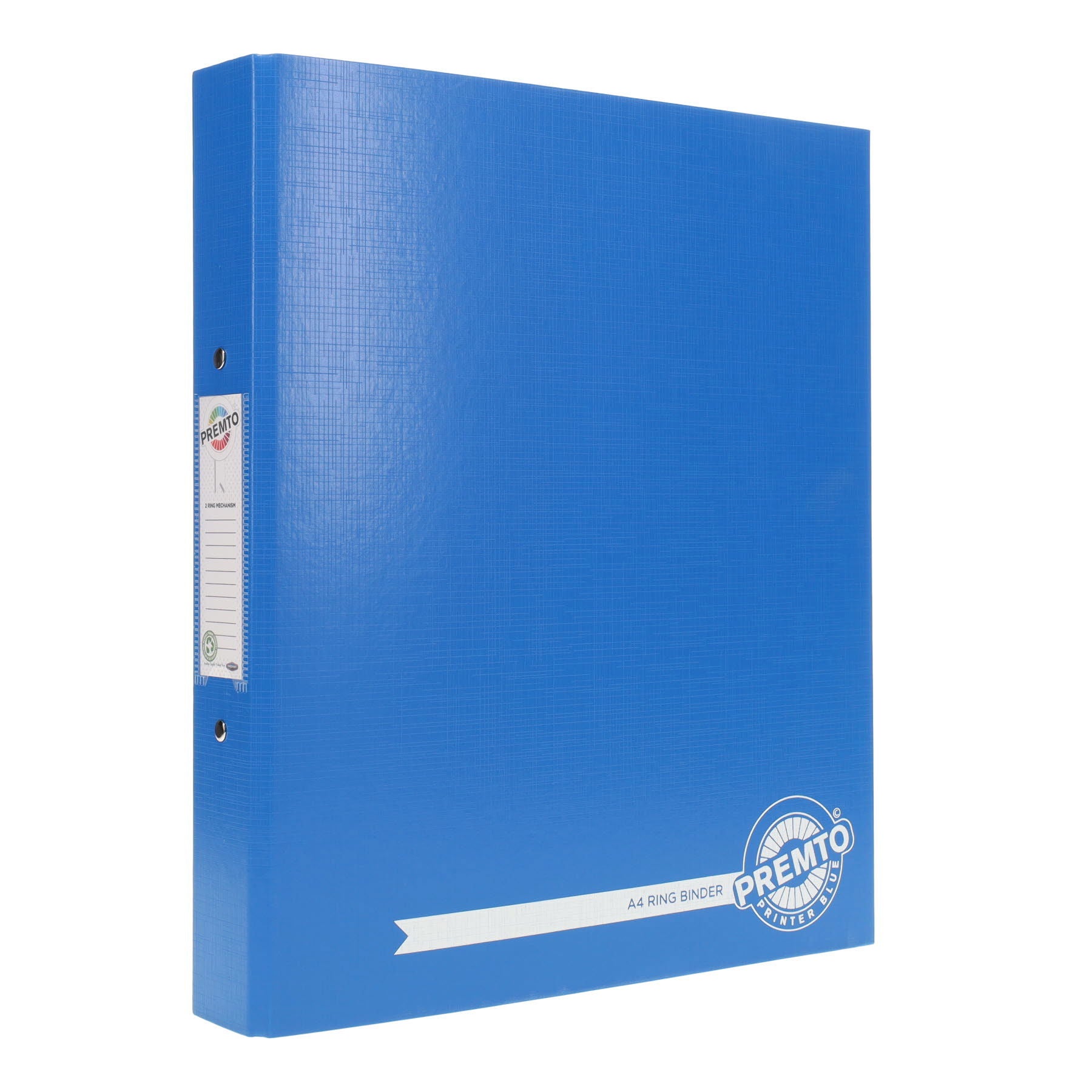 Premto Ring Binder - A4 - Printer Blue – Write Away Stationery