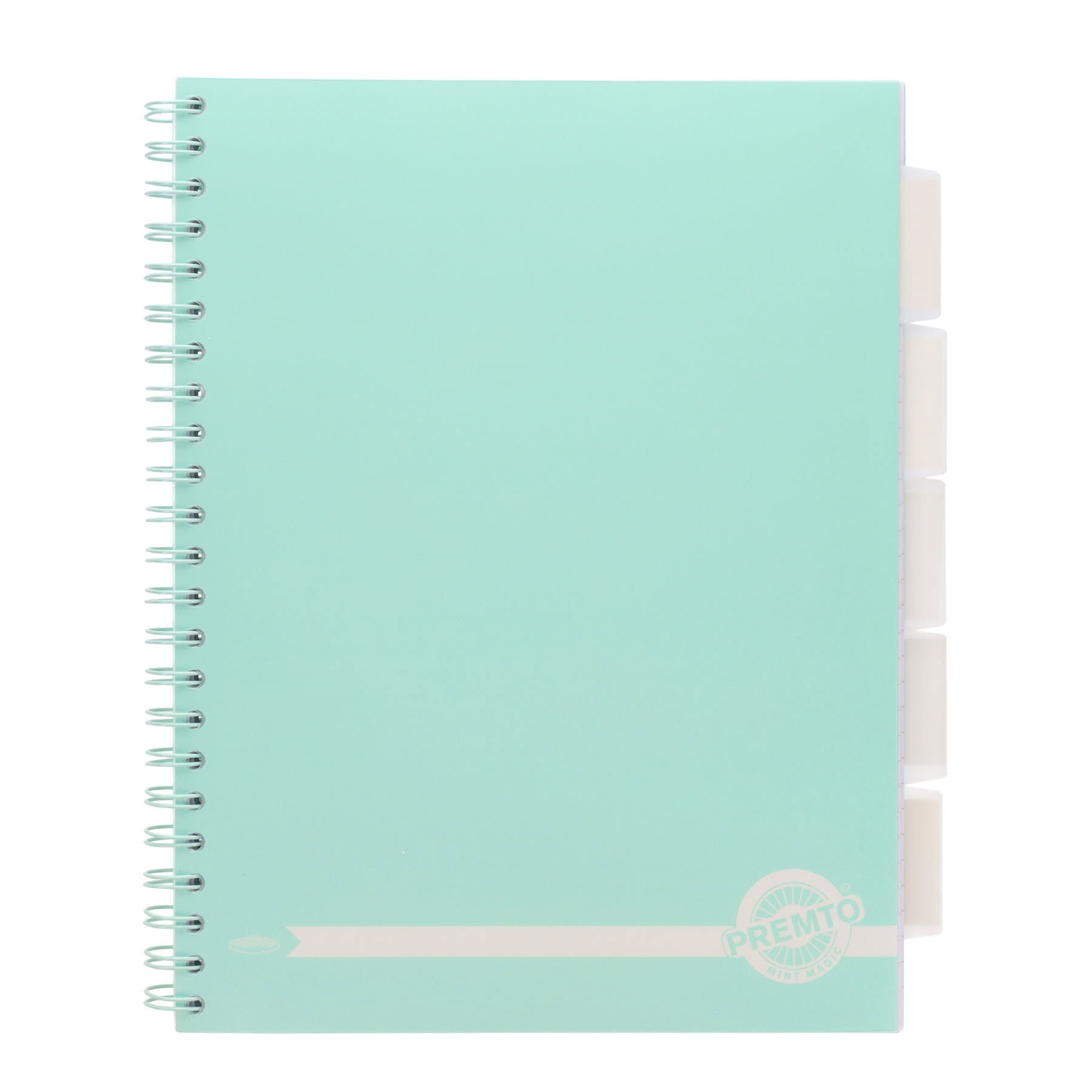Premto Pastel A4 Wiro Project Book - 5 Subjects - 250 Pages - Mint ...