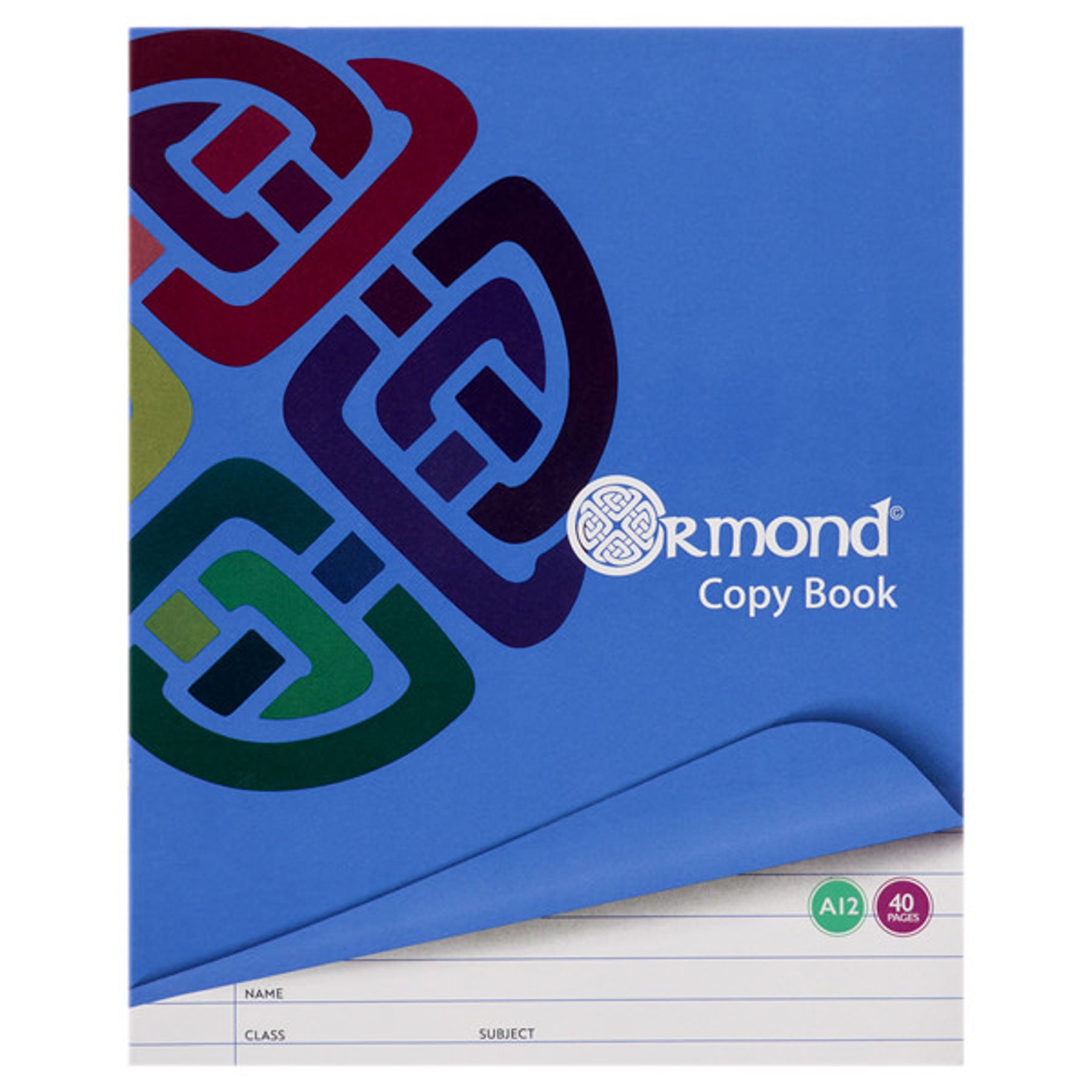 Ormond A12 Exercise Book - Margin Ruled - 40 Pages|Stationery ...