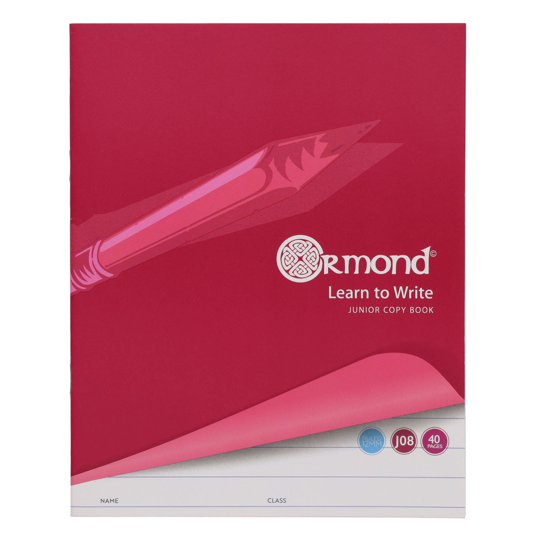 Ormond J08 Junior Copy Book - 40 Pages – Write Away Stationery