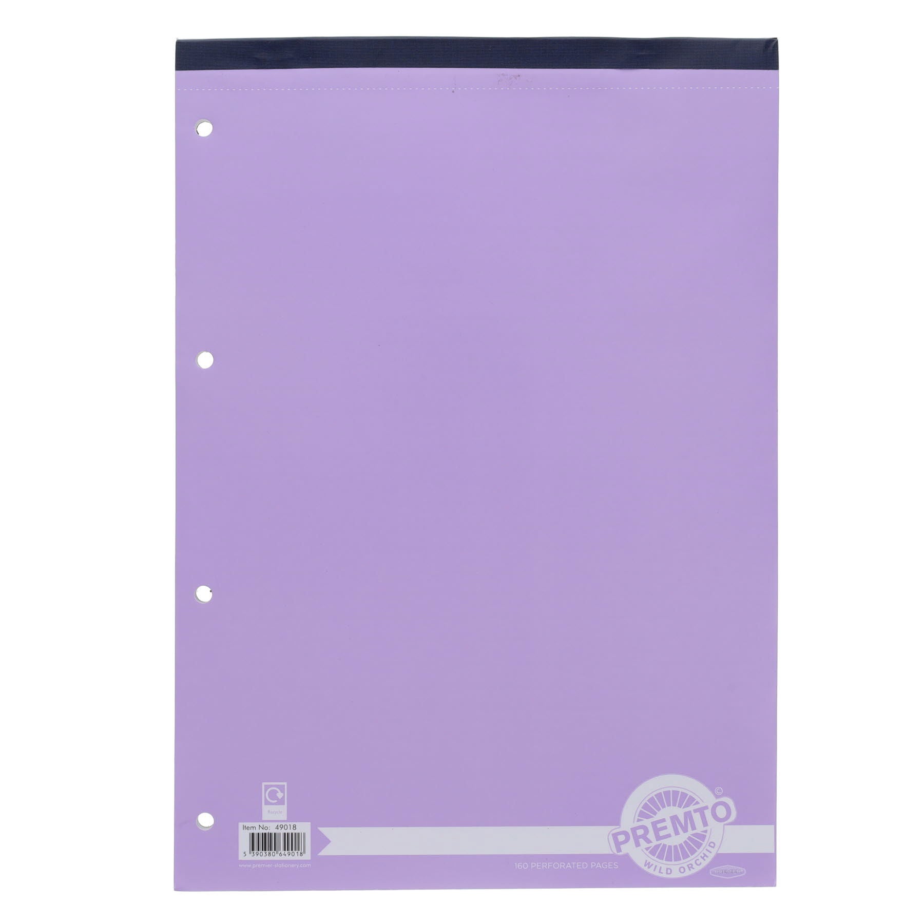Premto Pastel A4 Refill Pad - Top Bound - 160 Pages - Wild Orchid ...