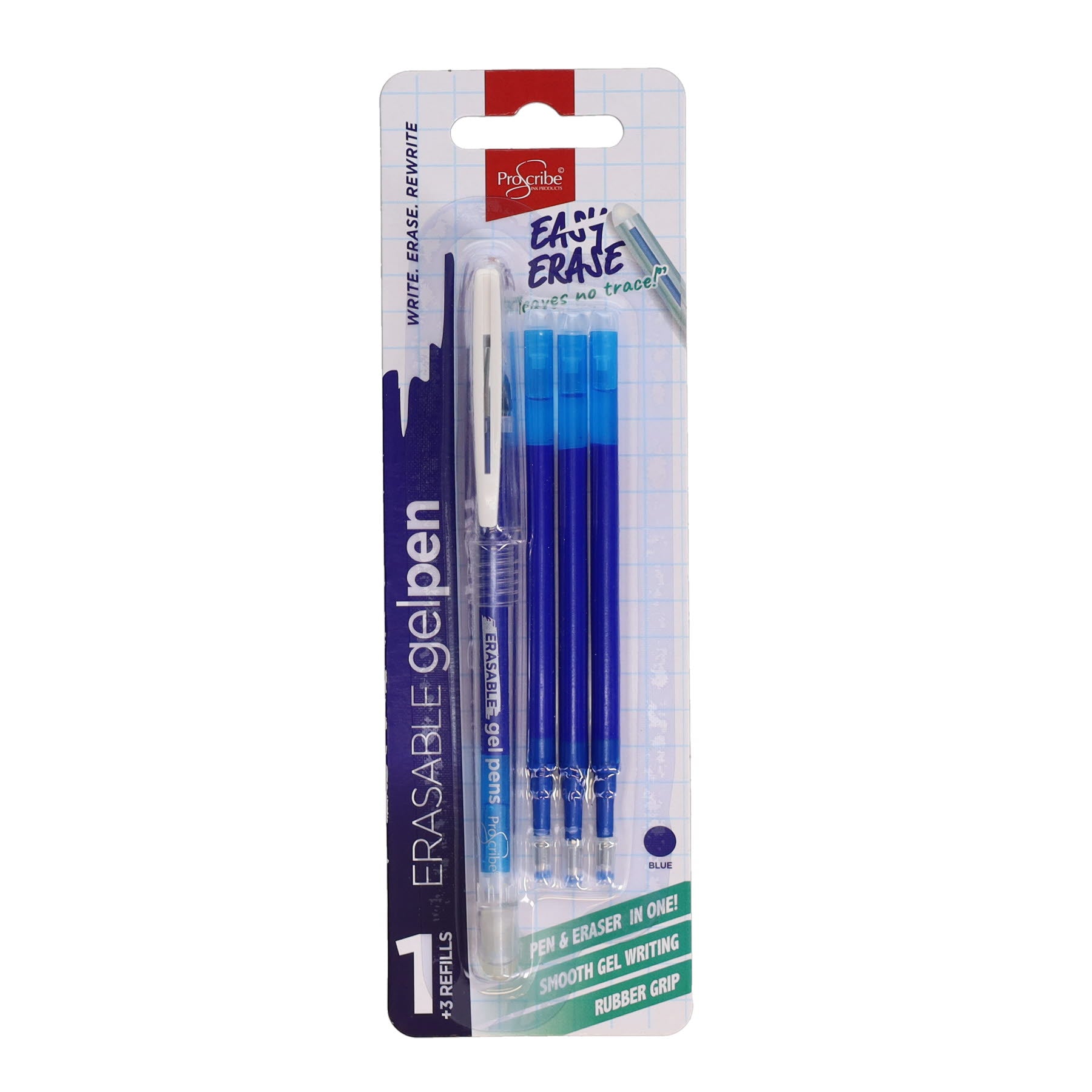 Pro:Scribe Erasable Gel Pen|Stationery Superstore UK – Write Away ...
