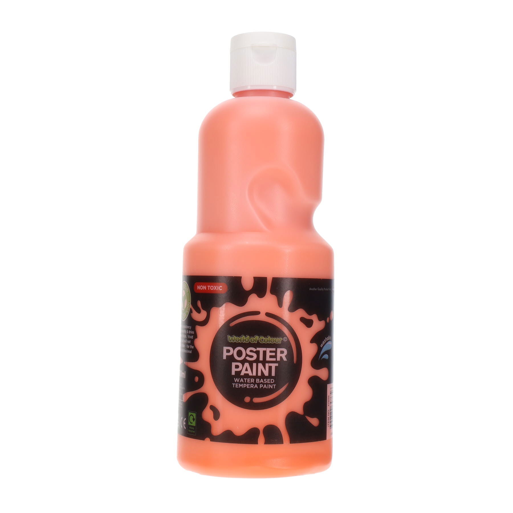 World of Colour Poster Paint 500ml - Orange – Write Away Stationery