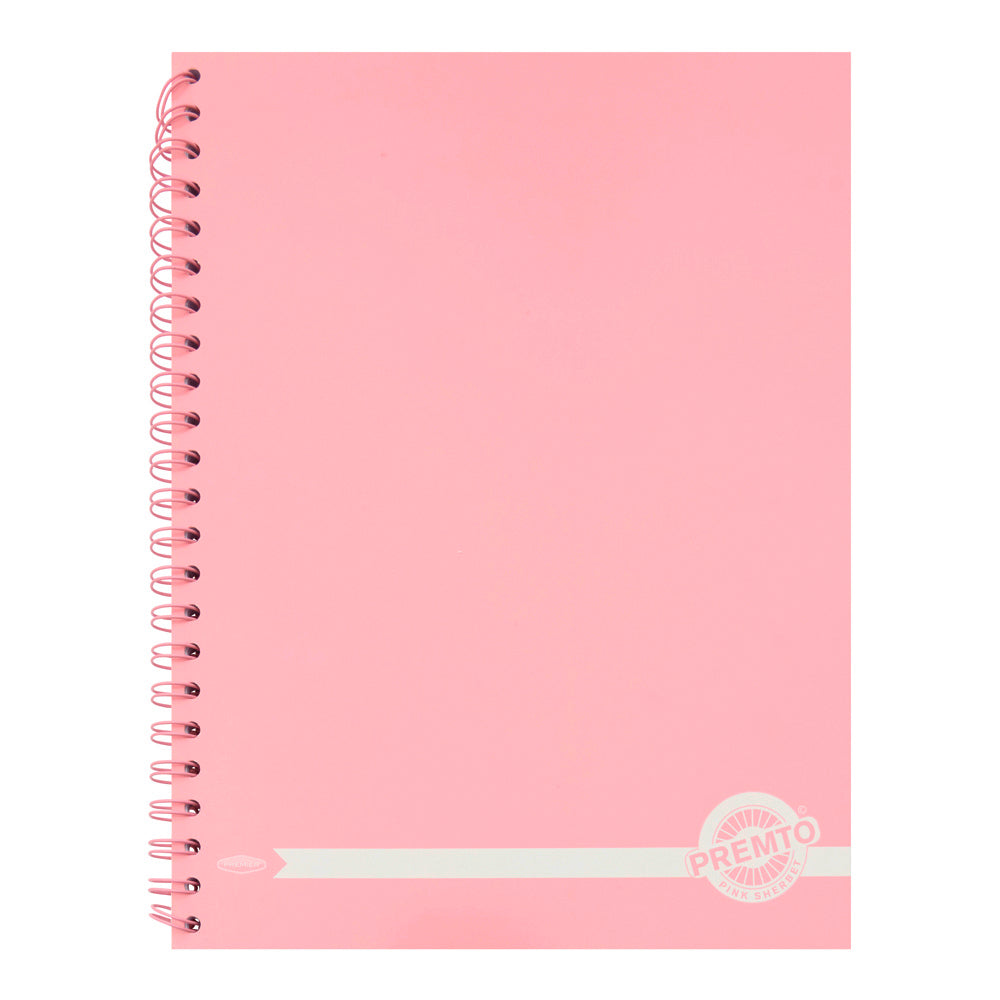 Premto Pastel A4 Wiro Notebook - 200 Pages - Pink Sherbet|Stationery ...