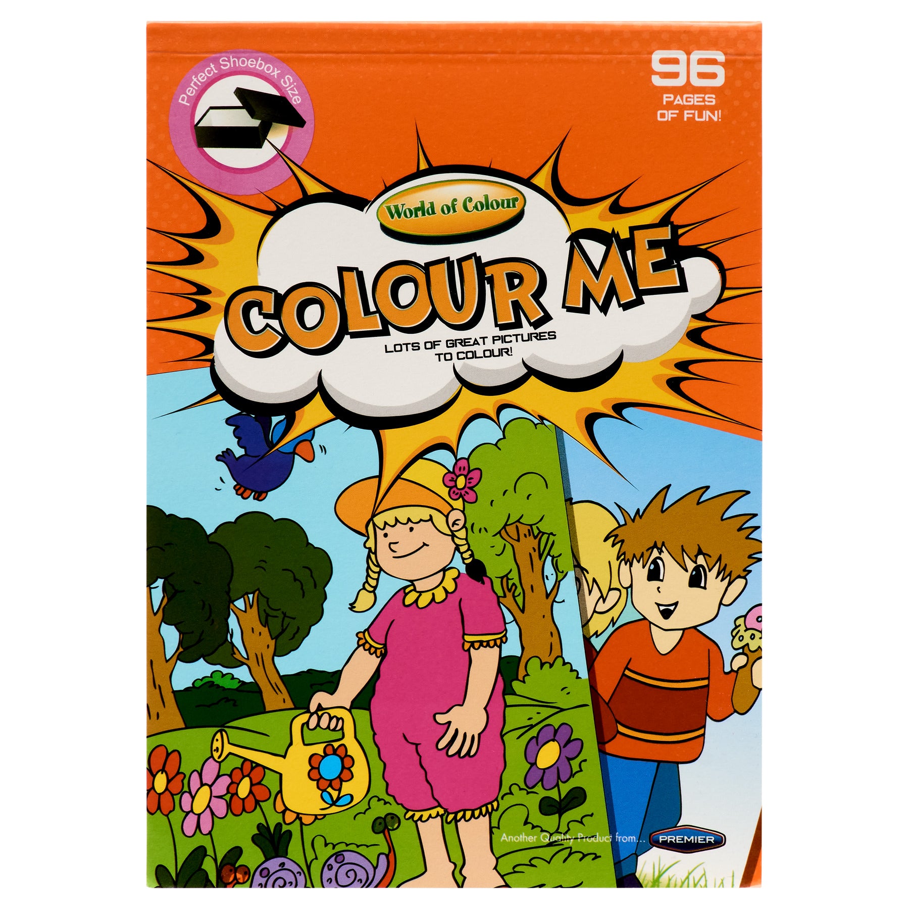 World of Colour A5 Perforated My Little Colouring Book - 96 Pages ...